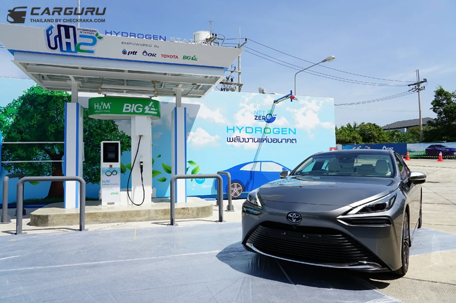 TOYOTA ผนึกกำลัง PTT, OR และ BIG เสริมแกร่ง Future Energy เปิดสถานีต้นแบบเติมไฮโดรเจนสำหรับ ...